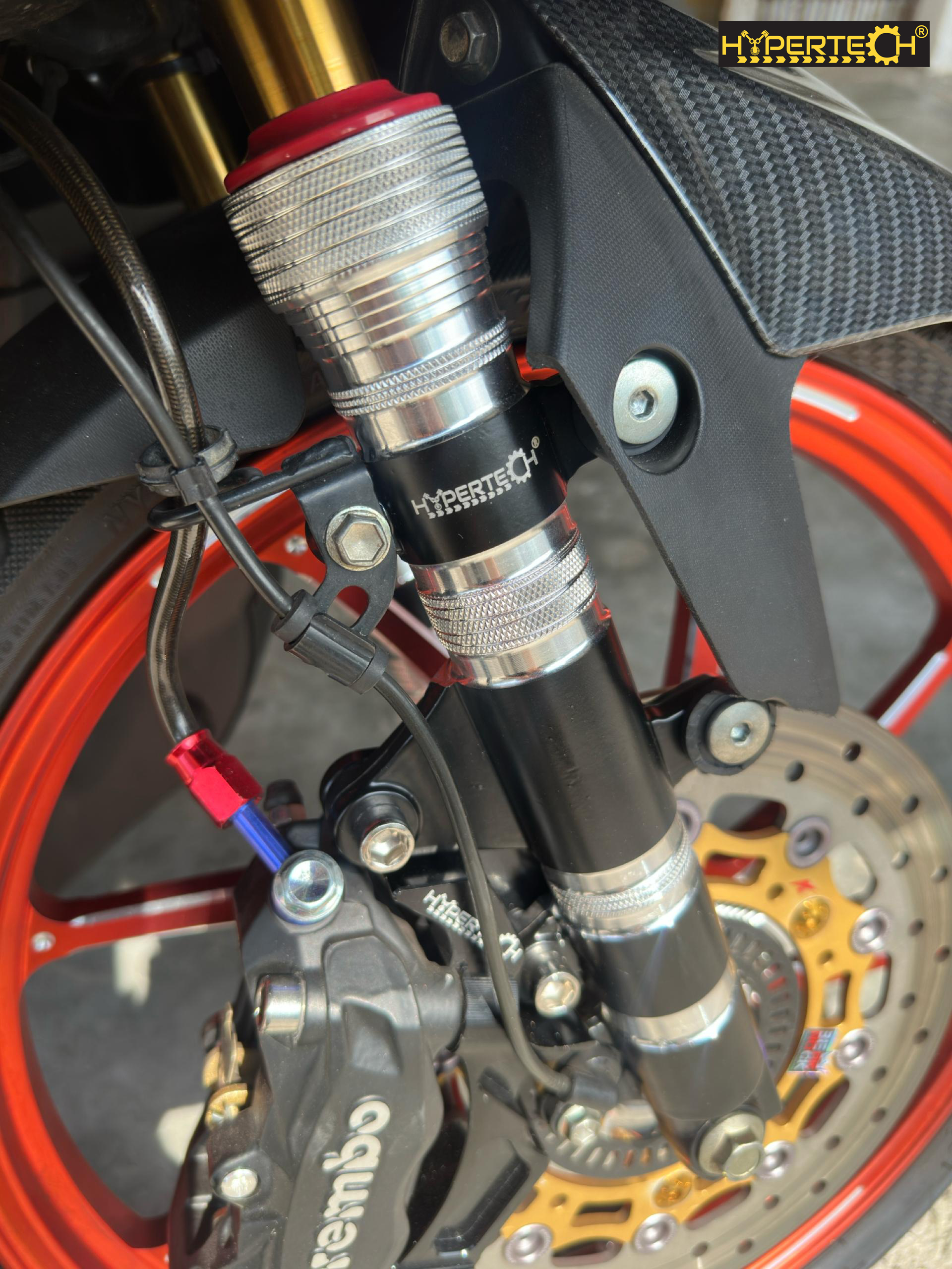 HYPERTECH ULTIMATE PRO-V3 FORK LAY NVX LOWERED 1.5 INCH WITH LOAD ...