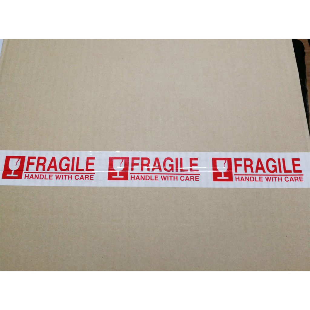 Fragile Opp Tape 48MM x 50METER X 50 MIC | Shopee Malaysia