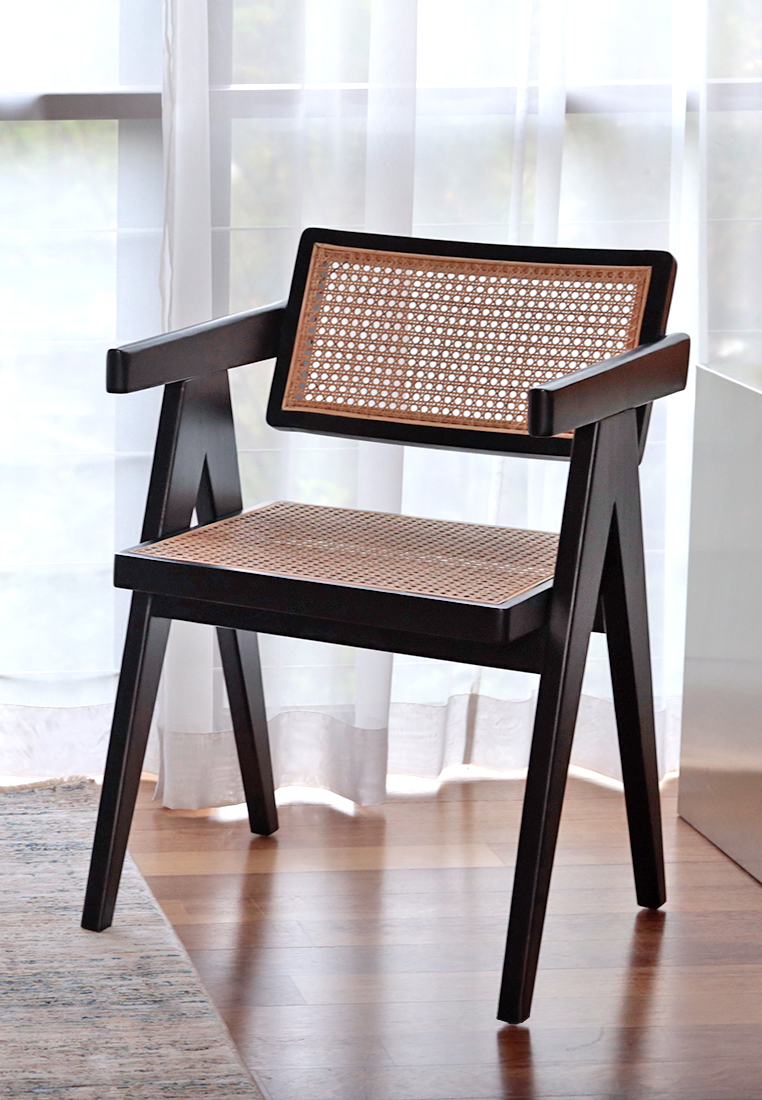 Kerusi Rotan Moden Retro CALDRONE Natural Rattan Muji Armchair Extra ...