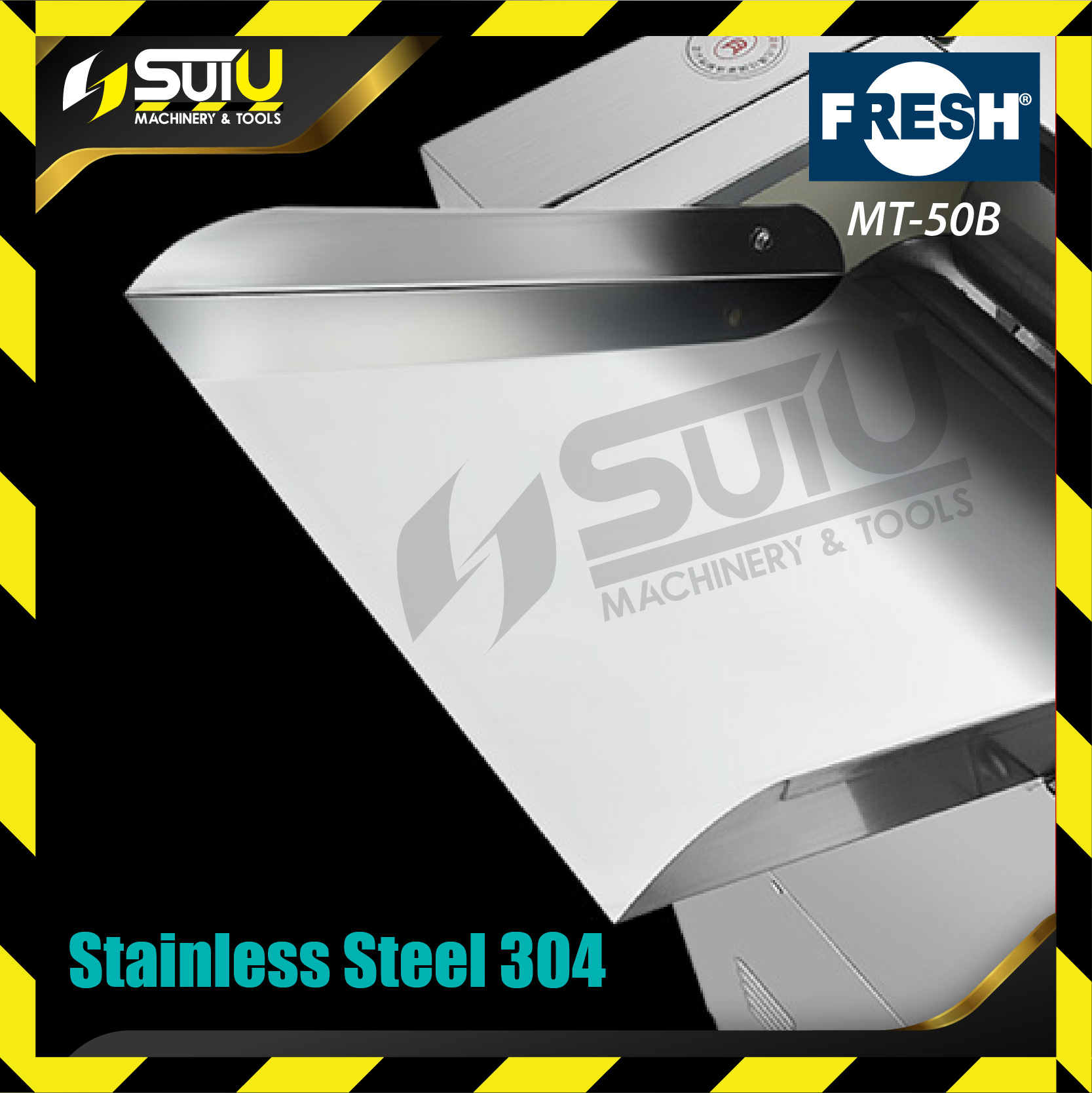 [100% ORIGINAL] FRESH MT-50B / MT50B (ss) Dough Sheeter & Noodle ...