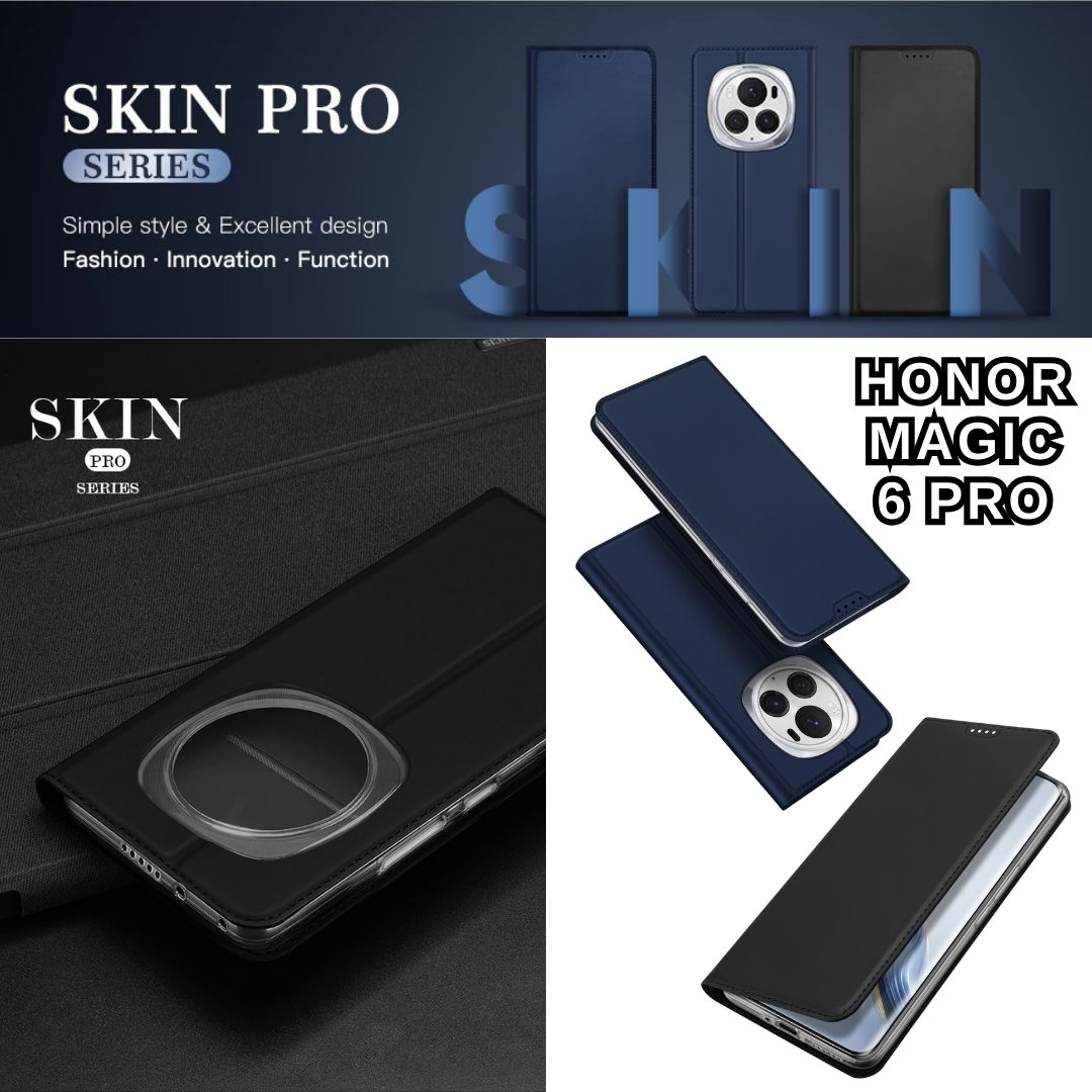 DUX DUCIS Skin Pro Leather Flip Phone Case Cover Casing for Honor X9c ...