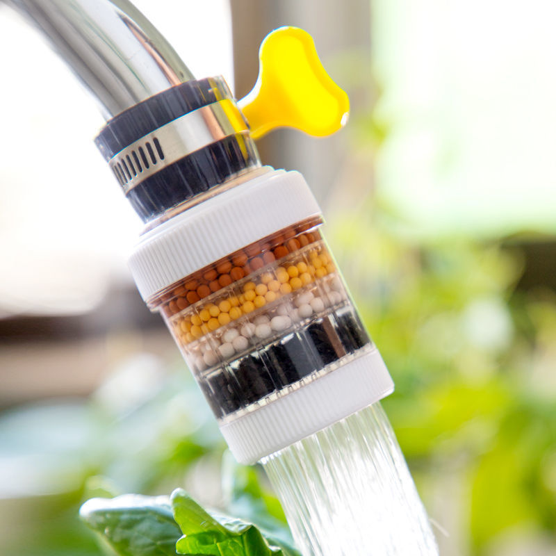 Faucet Tap Water Filter 6 Layer Purifier Replaceable Penapis Air Paip ...