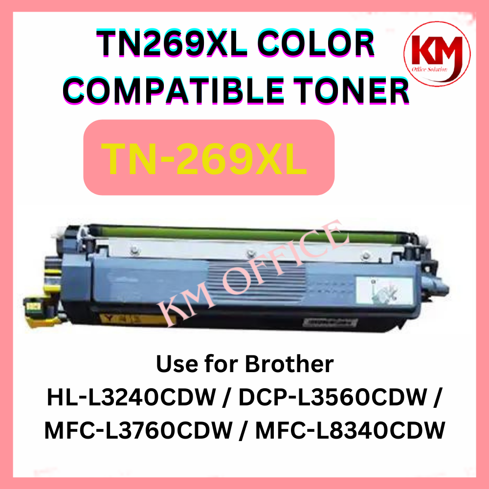 Brother Compatible TN269 TN 269 TN269XL Color Toner L3240CDW L3560CDW ...