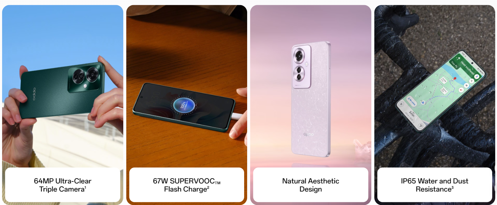 OPPO Reno 11F 5G (8+8GB Extended RAM + 256GB ROM) The Portrait Expert l ...