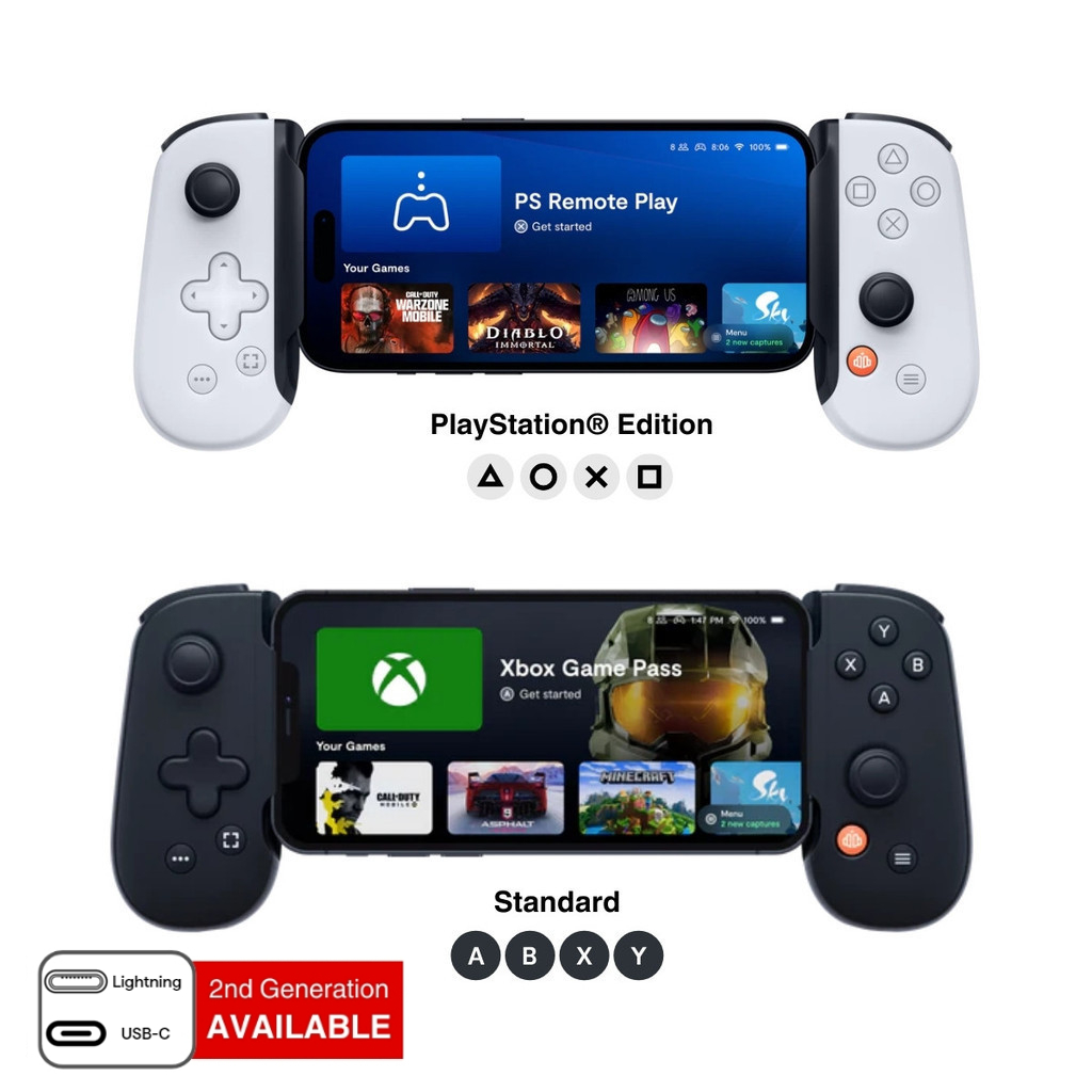 Backbone One Mobile Gaming Console | 2nd Generation (Available for ...