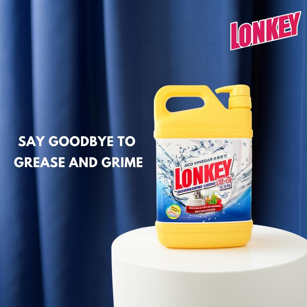 LONKEY Dishwashing Liquid 900g / 1.8kg | Shopee Malaysia