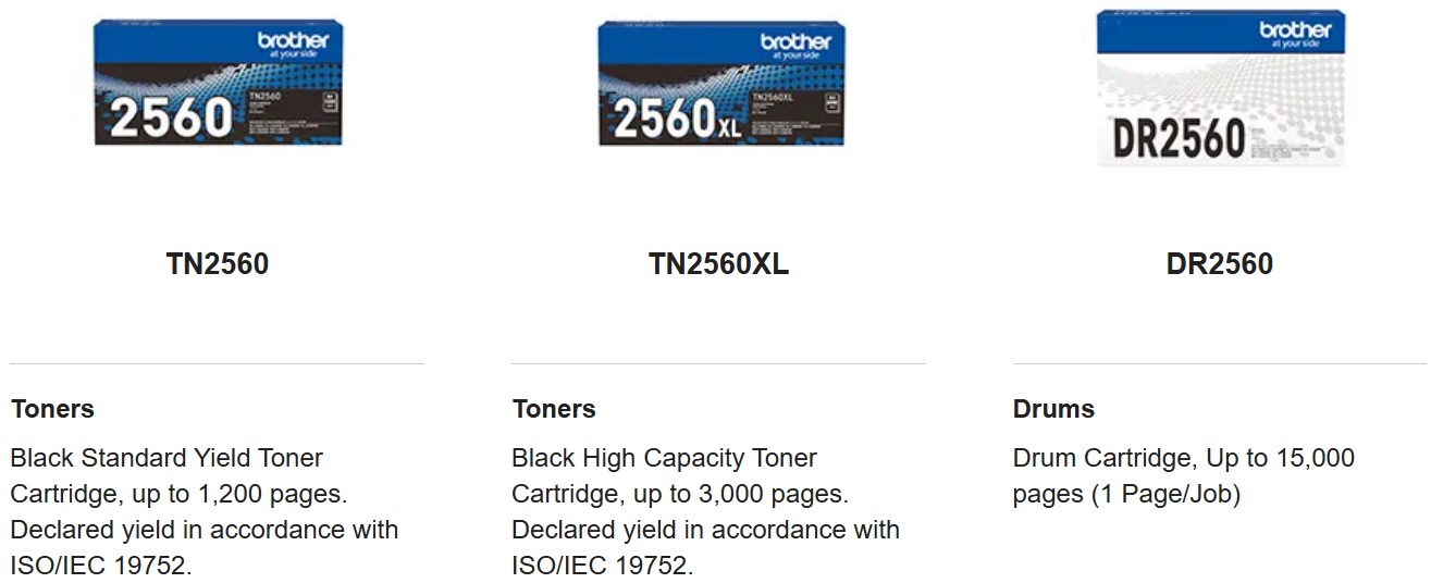 Brother Wireless Mono Black Laser Printer MFC-L2805DW - Auto 2 Sided ...