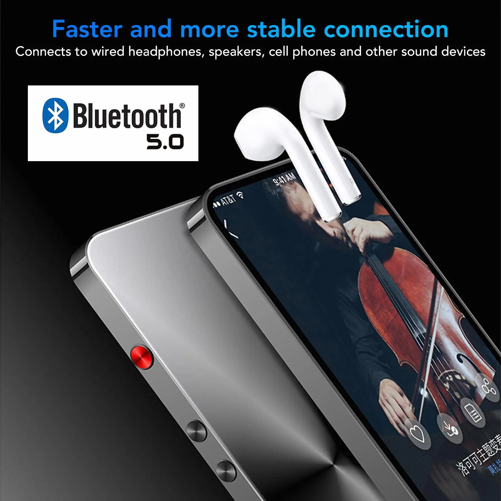 MP3 Mp4 Music Player ( Wifi + Bluetooth ) | Media Players Audio Video ...