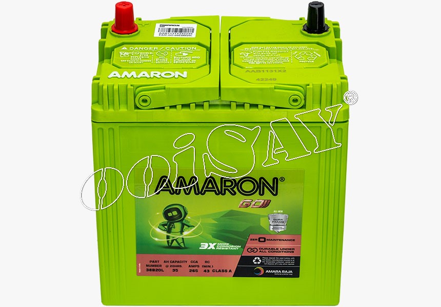 (FULL SERIES) AMARON NS40 | NS40ZL (MF) - Car Battery - PERODUA Myvi ...