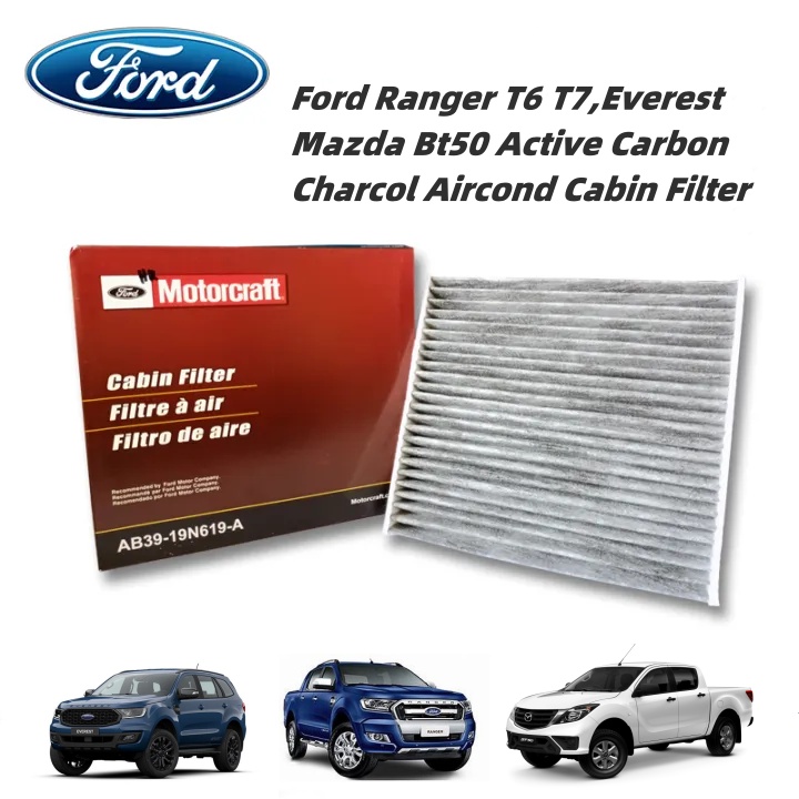 Ford Ranger T6 T7 Everest & Mazda Bt50 Active Carbon Charcol Aircond ...