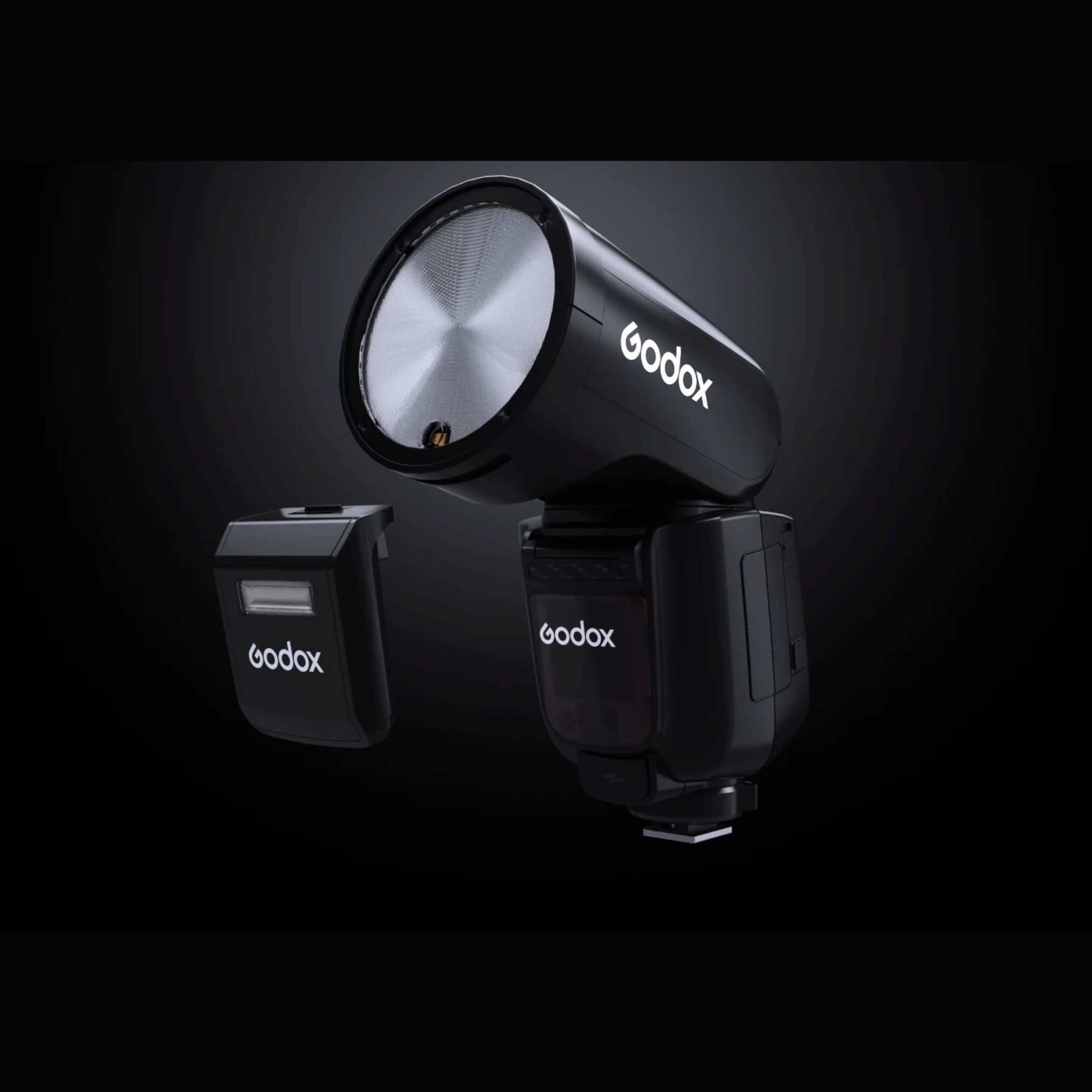 (Many Free Gift)!!Godox V1Pro V1 Pro V1C V1N V1S Flash Speedlight Round ...