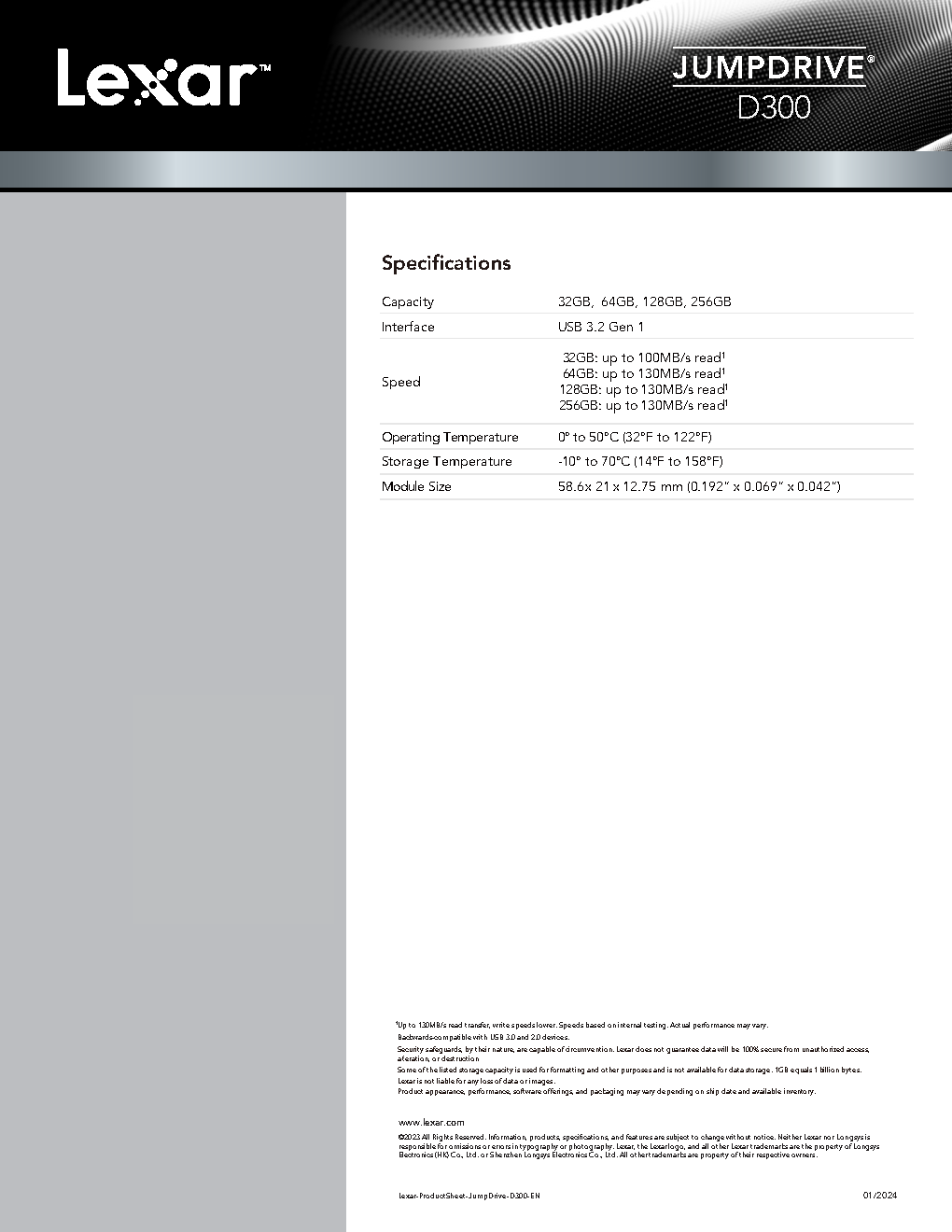 Lexar 256GB JumpDrive D300 Dual Drive USB 3.2 Type-C | Shopee Malaysia