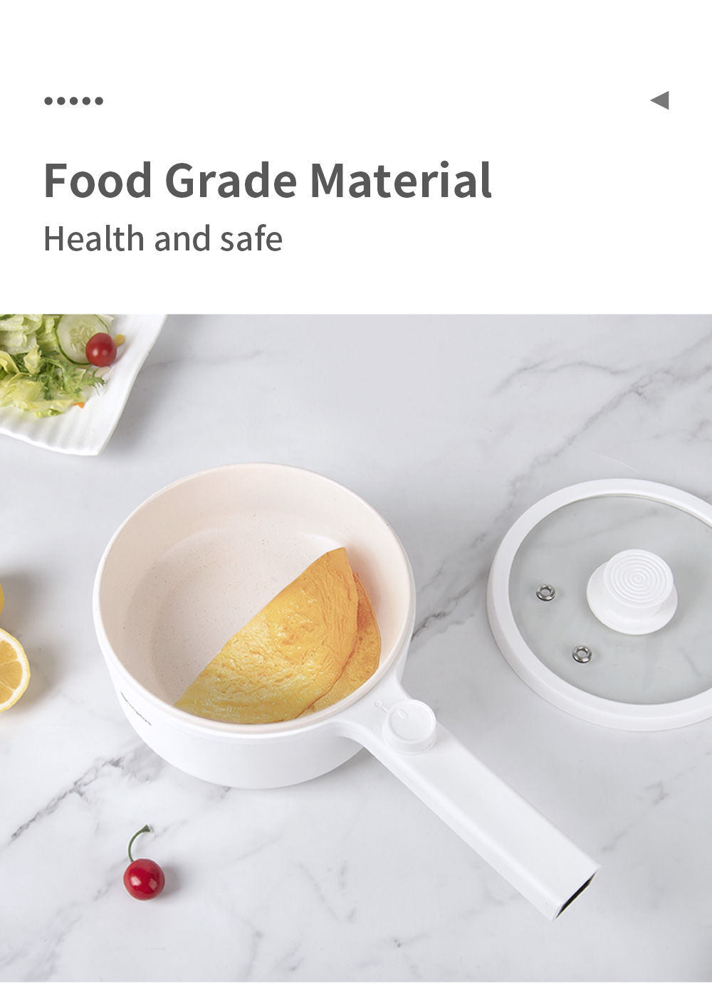 Simplus Multi Cooker Non Stick Ceramic Coating Mini Electric Multi ...