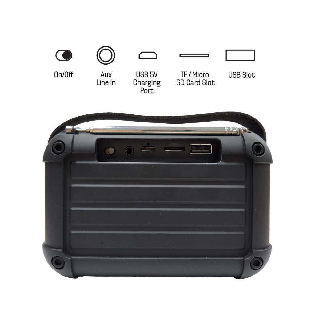 Vinnfier VF Tango Neo 7 BT Lightweight Portable Bluetooth 5.0 ...