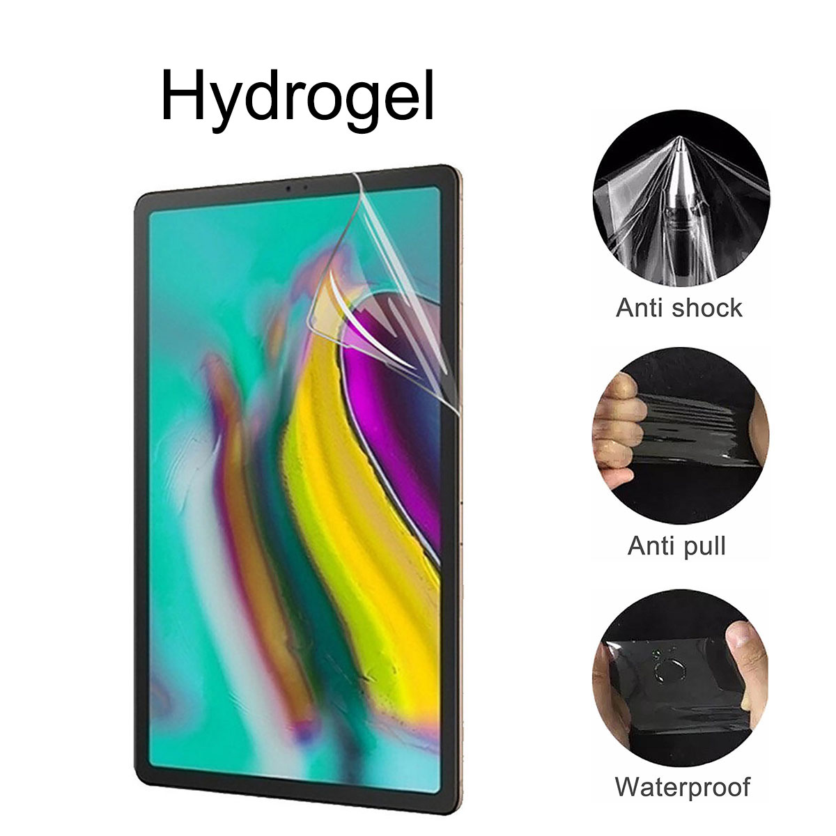Hydrogel Soft TPU Screen Protector Protective Film iPad Pro Air Mini ...