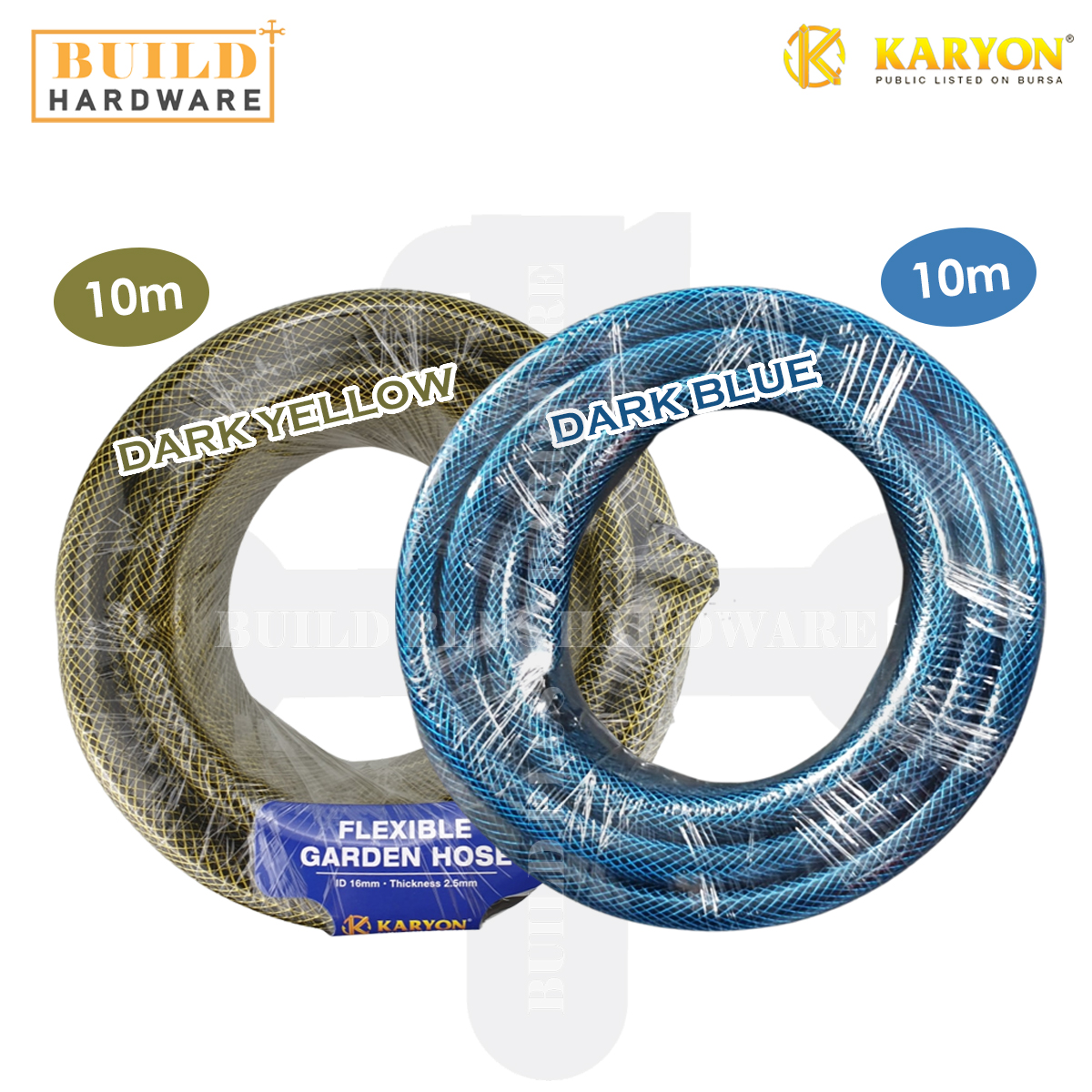 KARYON 5m/10m/15m/20m/30m 2.5mm Reinforced PVC Flexible Garden Hose ...