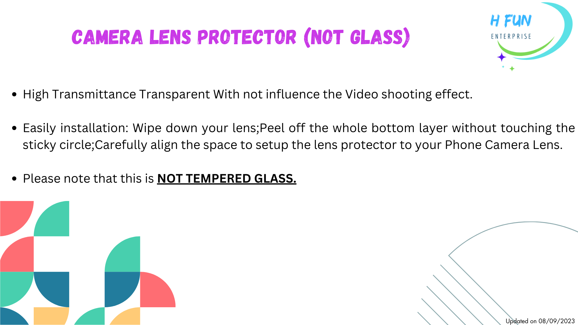 [Bukan Kaca] HFE Huawei P40/P50/P60/Pro/Plus Camera Lens Protector ...