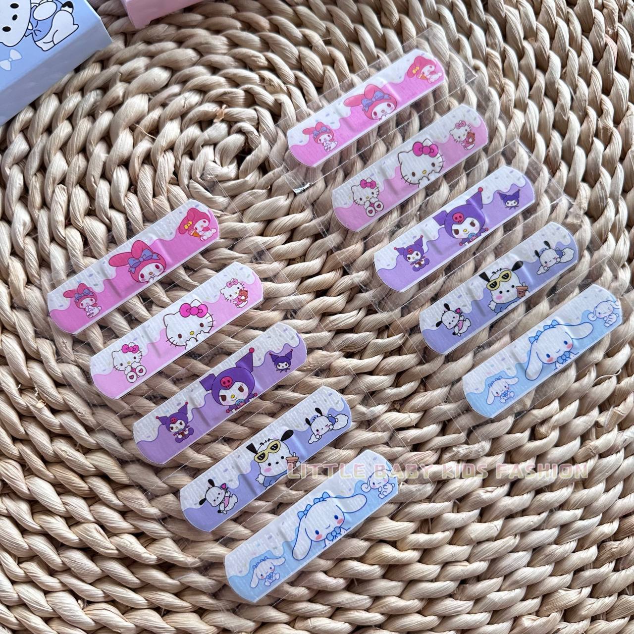 Little Baby Sanrio Waterproof Plaster Kuromi Melody Pochacco ...