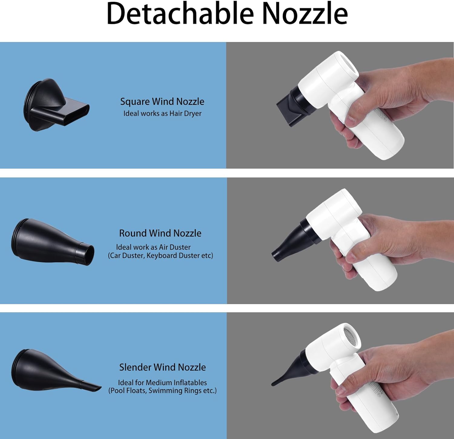 Multifunctional Mini Powerful Blower, High Speed Duct Turbo Violent Jet ...