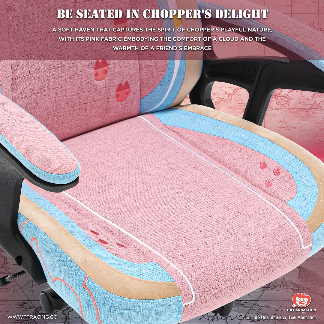 TTRacing DUO V4 One Piece Chopper Edition Air Threads Fabric Gaming ...