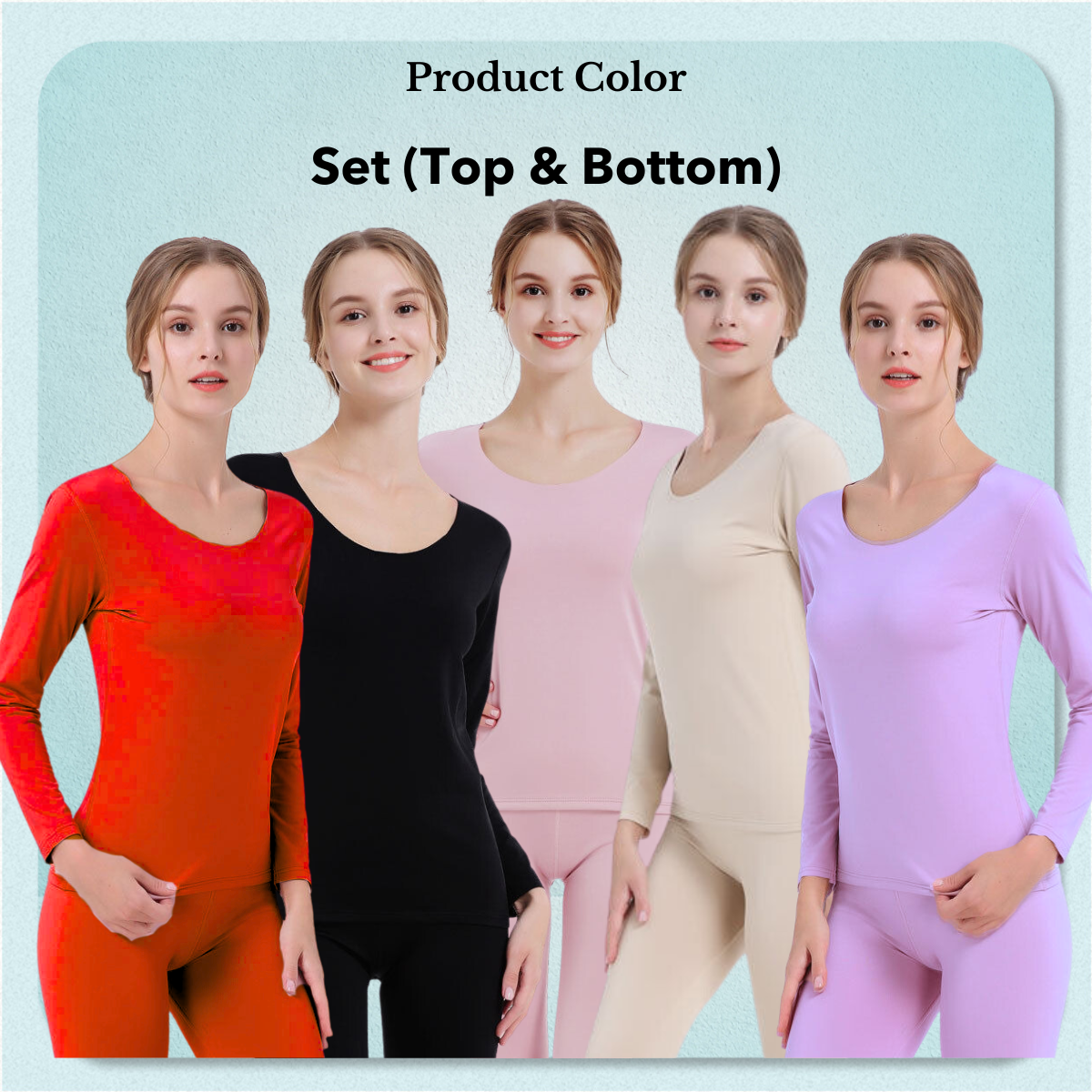 Hitchie Woman Winter Sweater Heattech Korean Style Inner Baju Sejuk ...