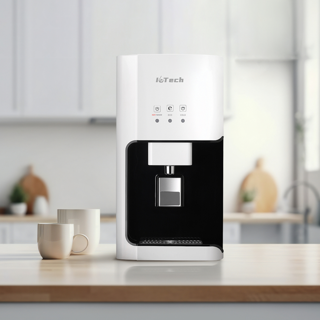[FREE INSTALL] I-TECH Hot Warm Cold Tabletop Water Purifier K-030C ...