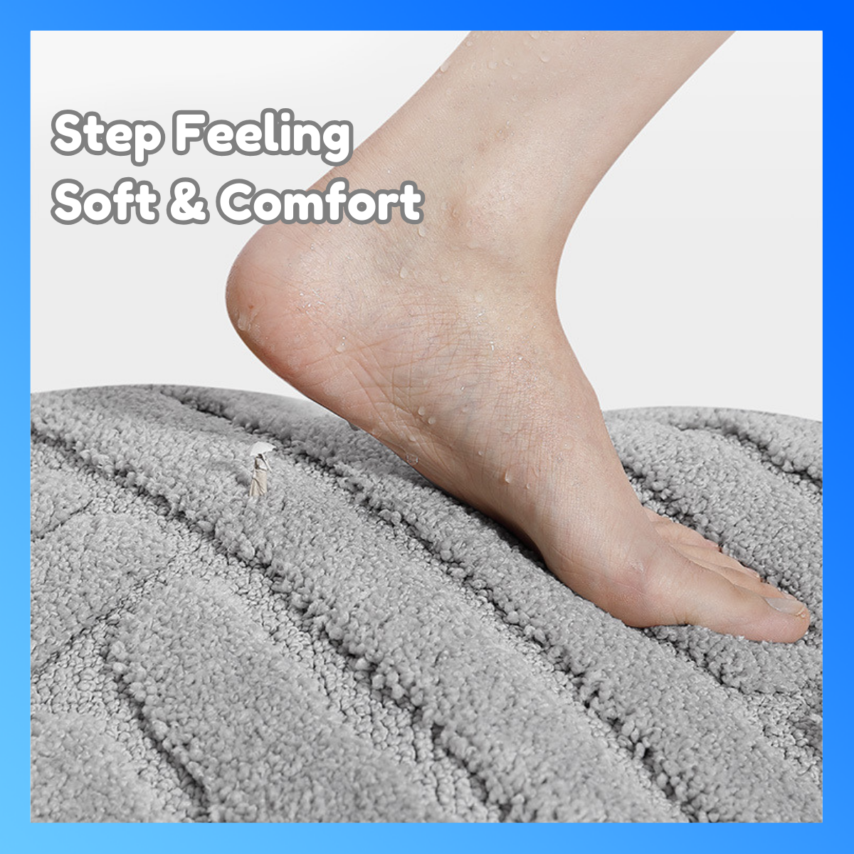 🥰Solid Color Floor Mat 🥰 Simple Thick Non-Slip Carpet Karpet Door ...