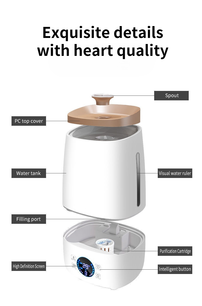 ONEHOME 4L Air Humidifier Purifier Diffuser Home Mist Maker Aroma ...