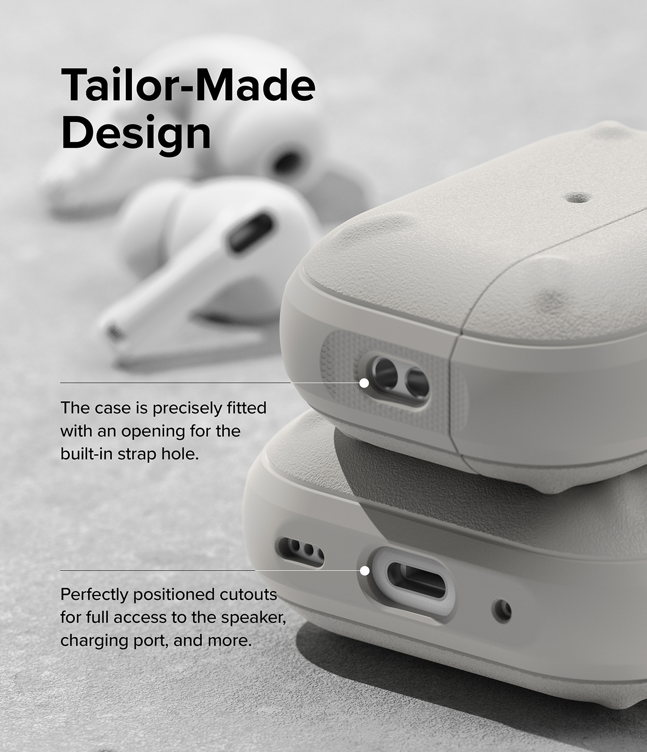 RINGKE® ONYX AirPods Pro 2 Rugged Flexible Impact Scratches Protection ...