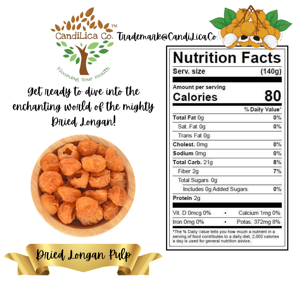 CandiLica Co. Dried Longan Pulp / Pulpa Kering Longan / Isi Buah Longan ...