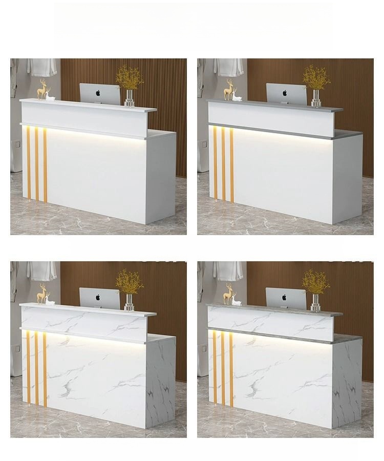 Reception bar cashier solid wood small cashier counter clothing store ...
