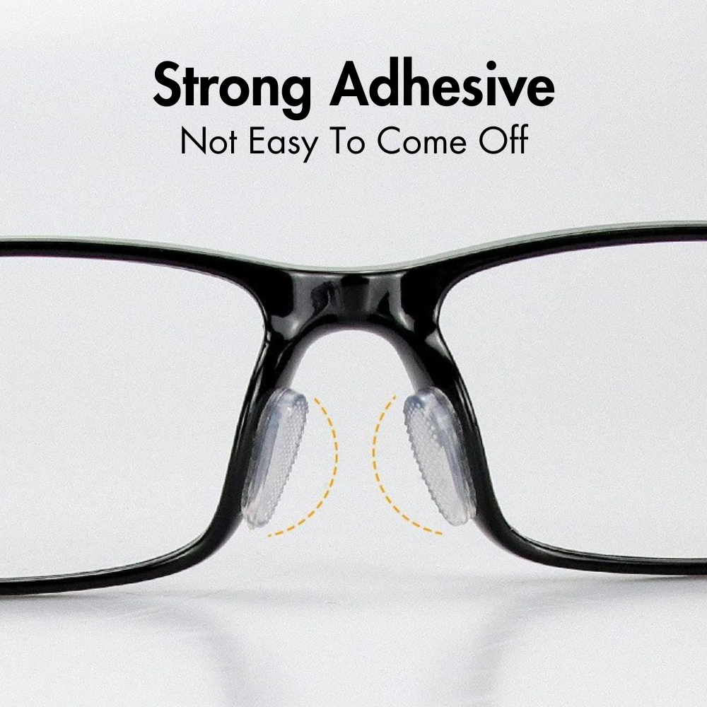 1 Pair Anti-Slip Nose Pad for Glasses Air Cushion Comfortable Silicone ...