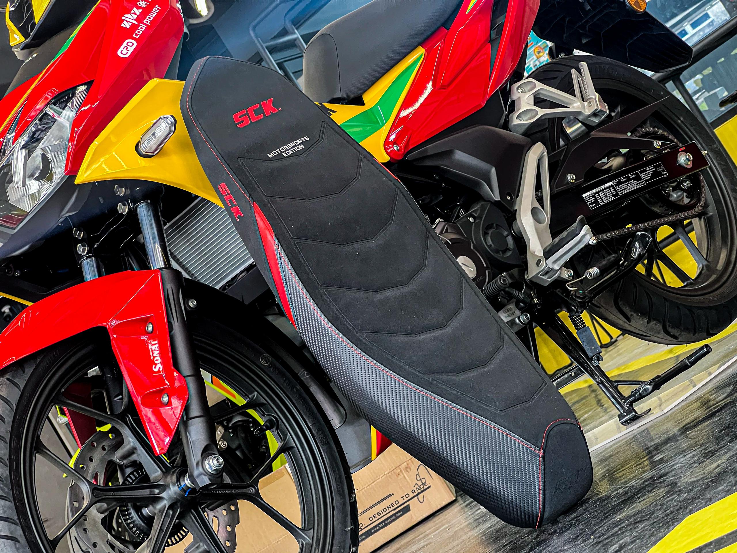 SCK Premium Rider Seat RS150 RSX V1 V2 / Y15 / LC V2-V7 / VARIO 125 150 ...