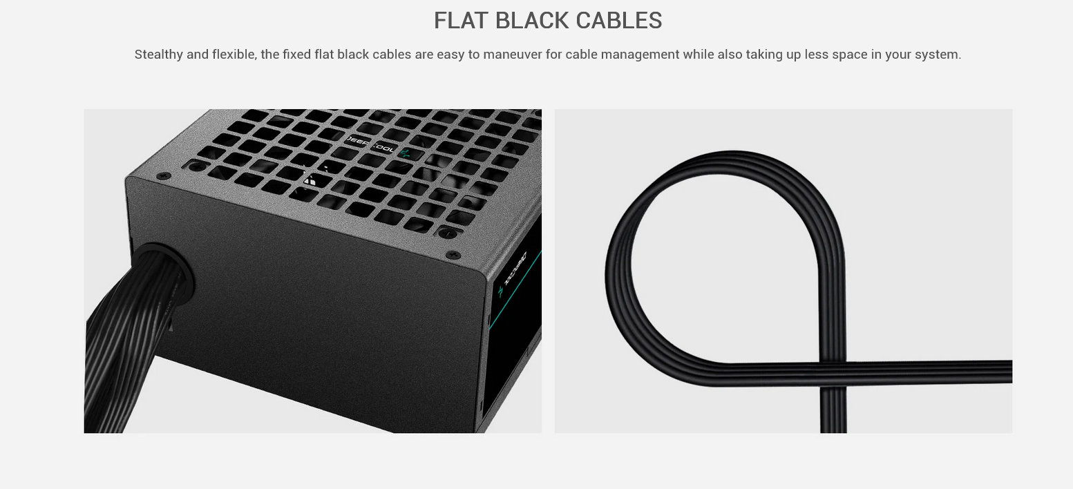 Deepcool PF450 450w / PF550 550w / PF650 650w 80 Plus Standard Power ...