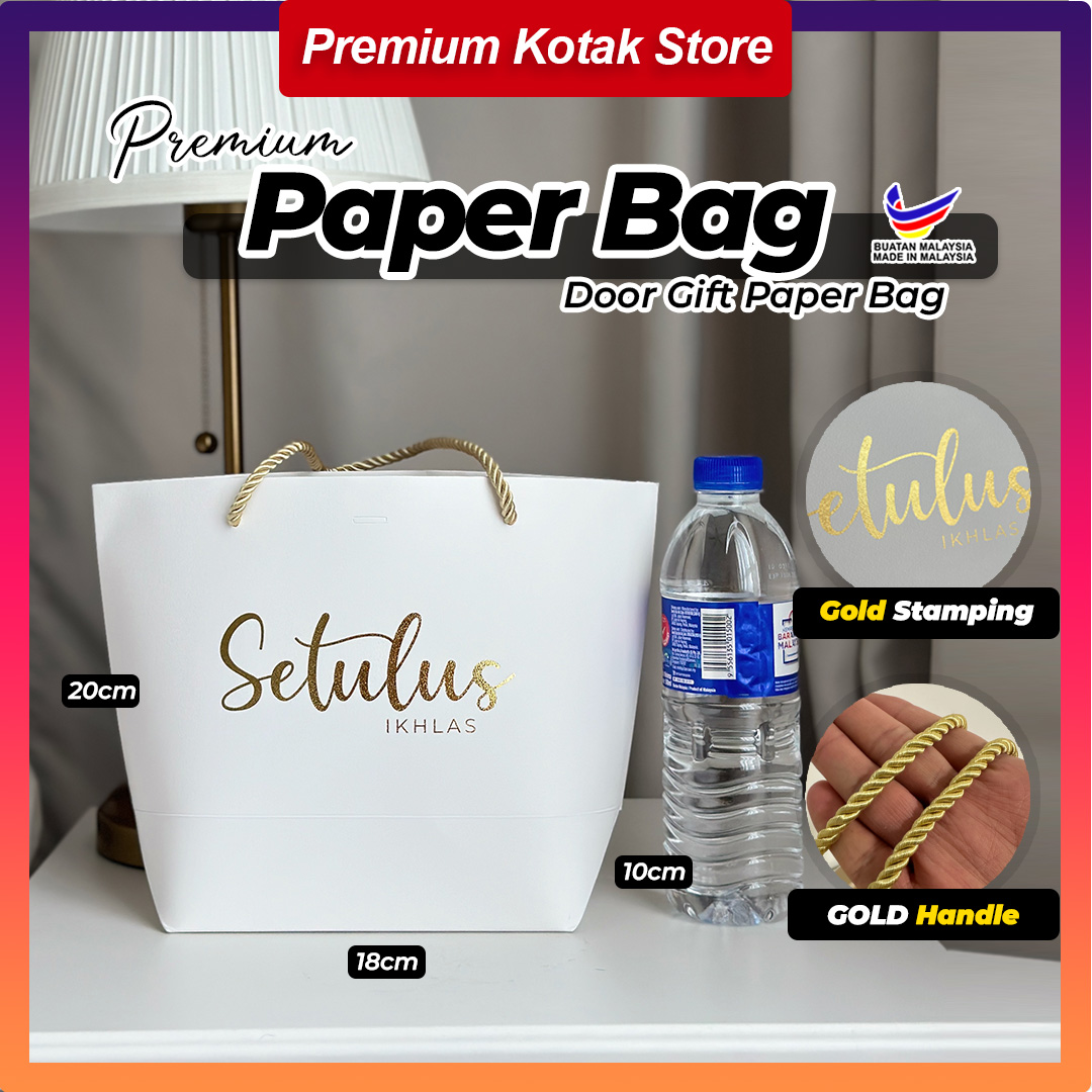 YJL Premium Hand Bag-Shaped Paper bag Gift Bags for Wedding Doorgift ...