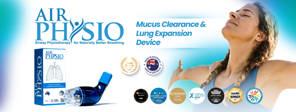 AIRPHYSIO Air Physio Mucus Clearance Oscillating Positive Expiratory ...