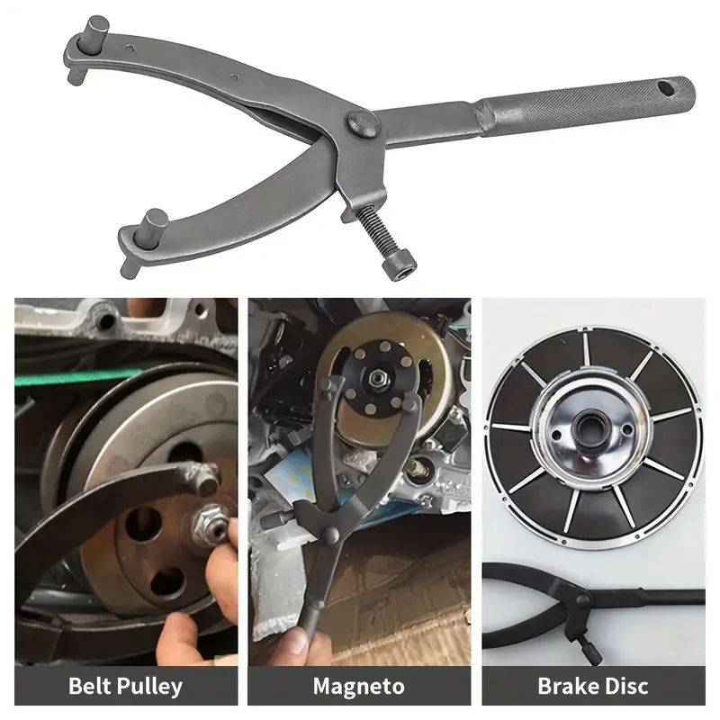 Y Flywheel Caliper Motorcycle Variator Remover Puller Tool For Scooter Moped Gy6 50cc 125cc ...