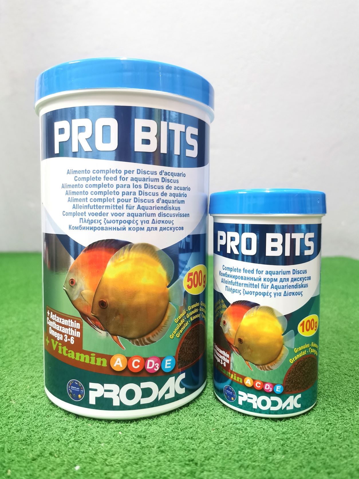 Prodac Pro Bits (100g/ 500g). Discus Fish Food, Goldfish Food. Slow ...
