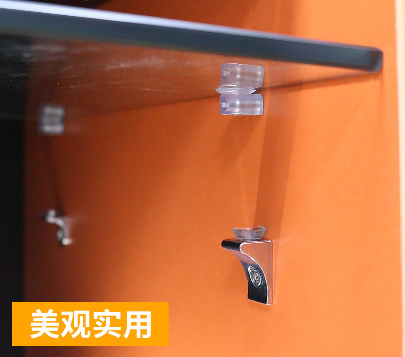 ClassAHW Glass Stud Holder Bracket Stud Pin Support Clip 8mm 10mm Zinc ...