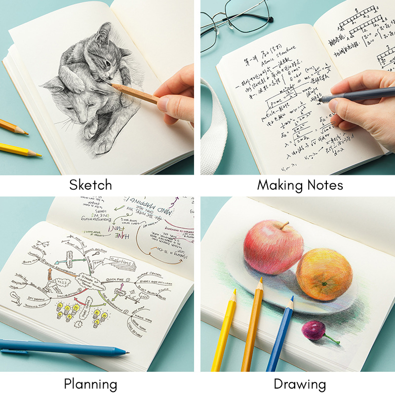 Whitespace A5 Extra Thick 368pages Muji Style Kraft Notebook Simple ...