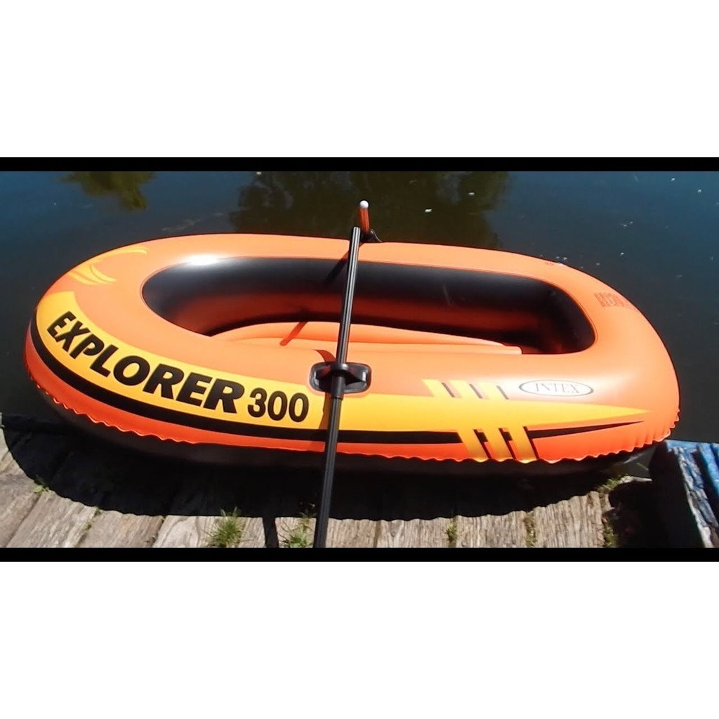 INTEX 58332 300 Boat Perahu Kapal Bot angin Explorer Inflatable ...