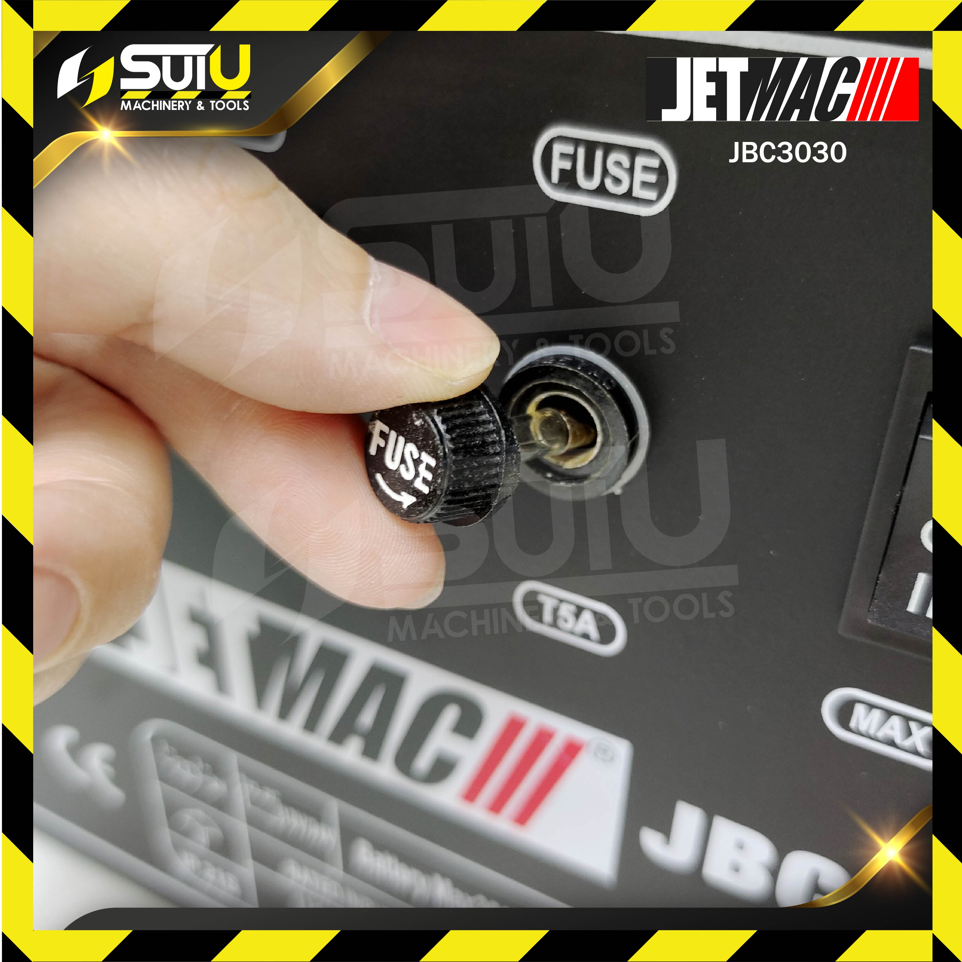 【SUI U】JETMAC JBC3030 / JBC 3030 12-24V Battery Charger w/ 2 x Fuse ...