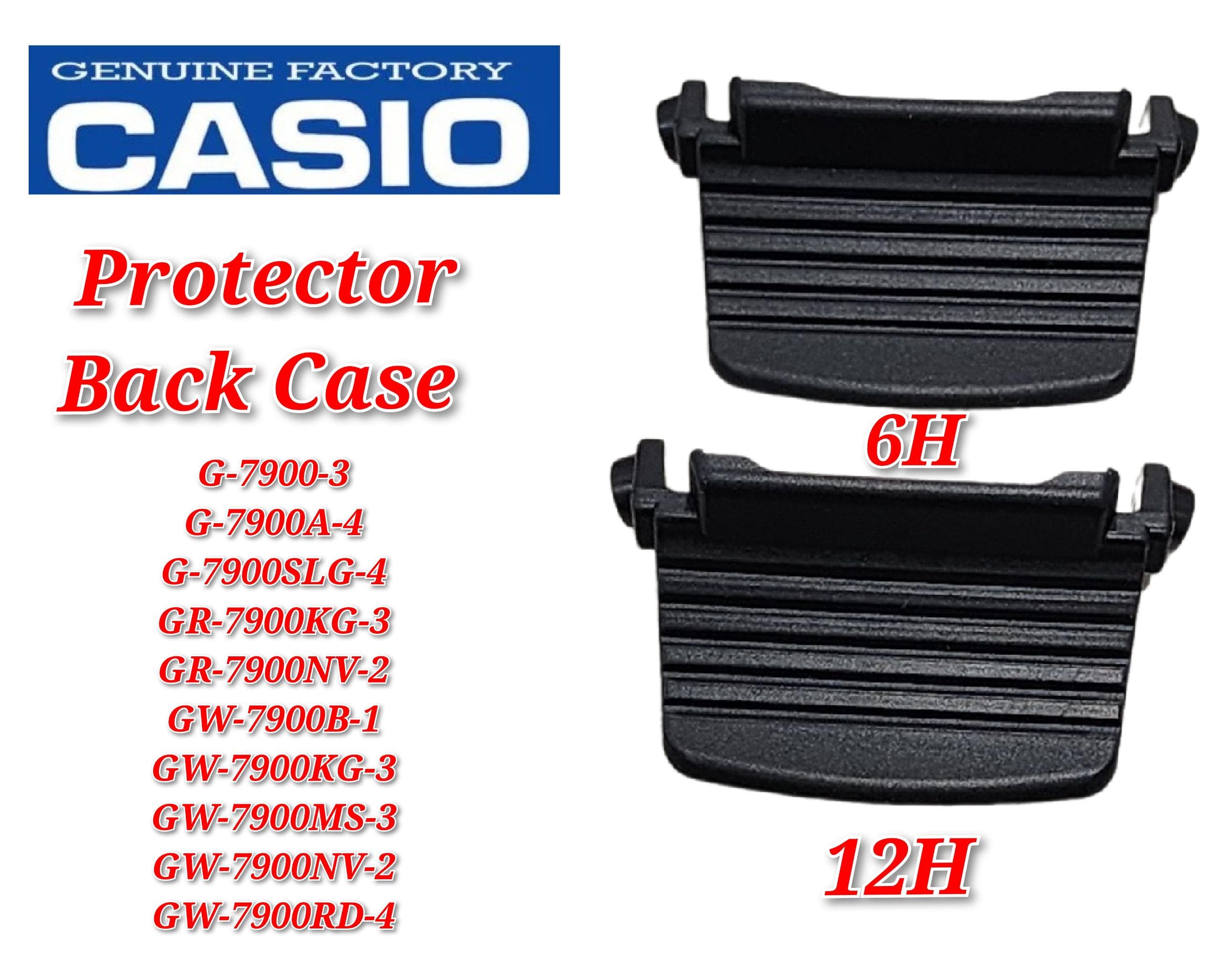 Casio G-Shock G-7900 Replacement Parts - Wing - PROTECTOR/CASE BACK ...