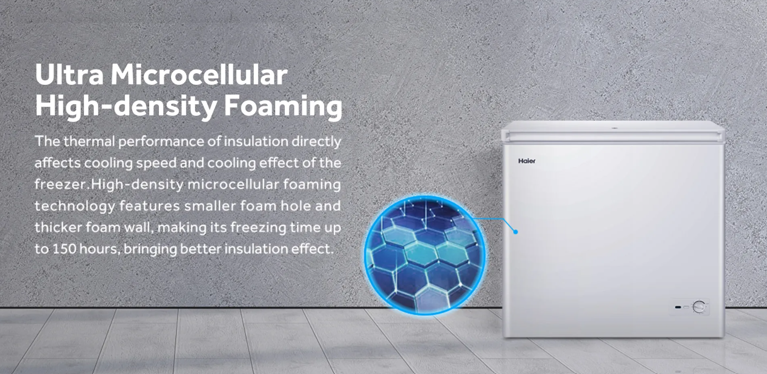 Haier 103L Fast Freezing Chest Freezer HCF-136M | Shopee Malaysia