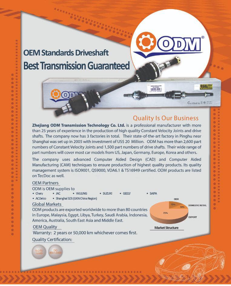 PROTON PERSONA / GEN 2 / WAJA (NON-CPS) ODM (CYCAR) DRIVE SHAFT (LEFT ...