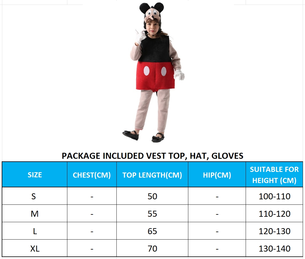 MYLITTLELASS Cutie Famous Cartoon Character Mickey Mouse Dress Up ...
