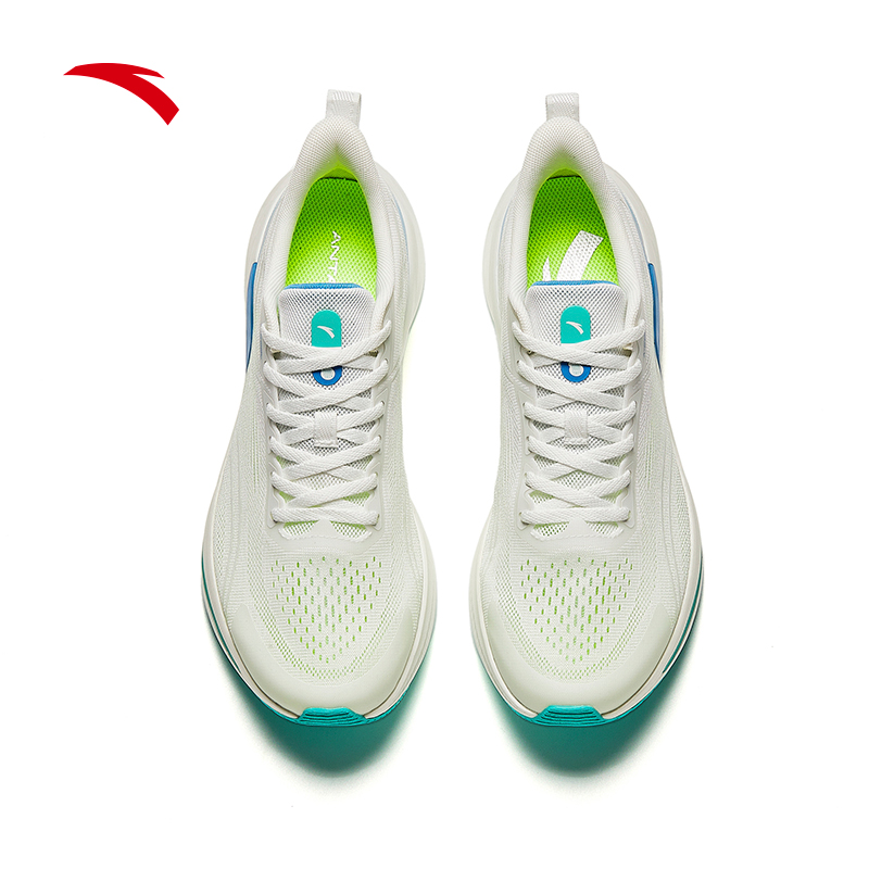 ANTA Men Flashlite RUNNING SHOES 1124B5540-7- White/Light Purple Blue ...
