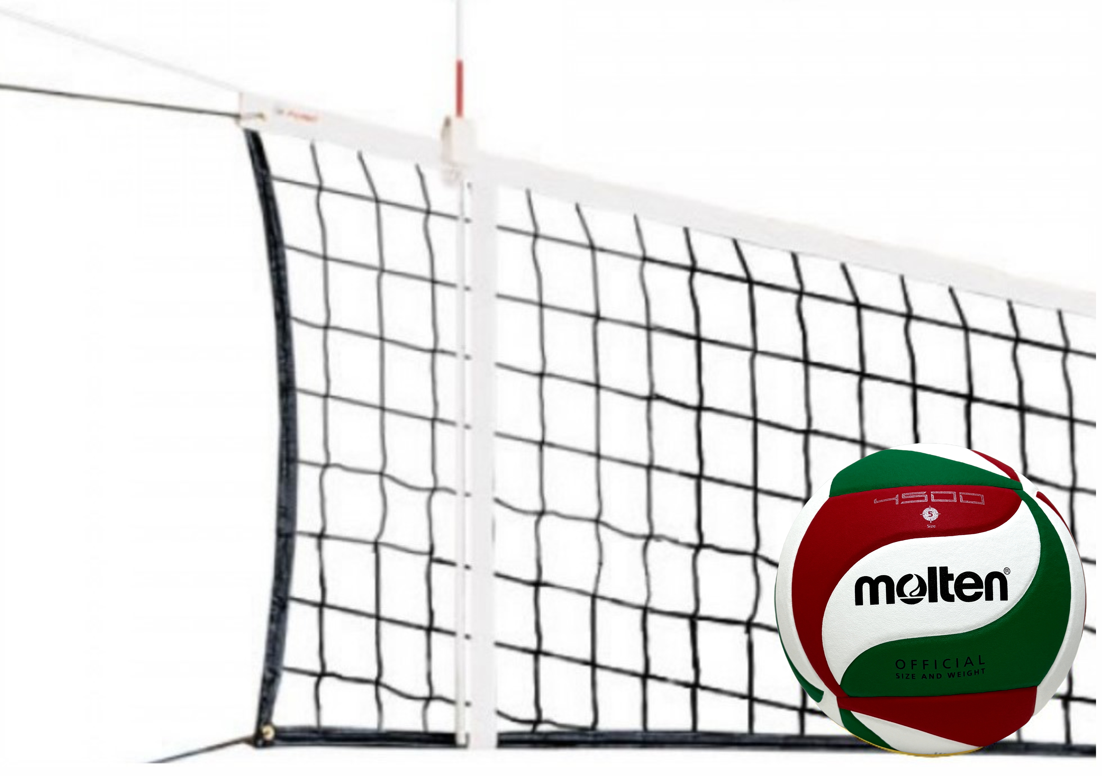 Antenna Bola Tampar Molten Fiberglass Volleyball Antenna Set (Plug-In ...