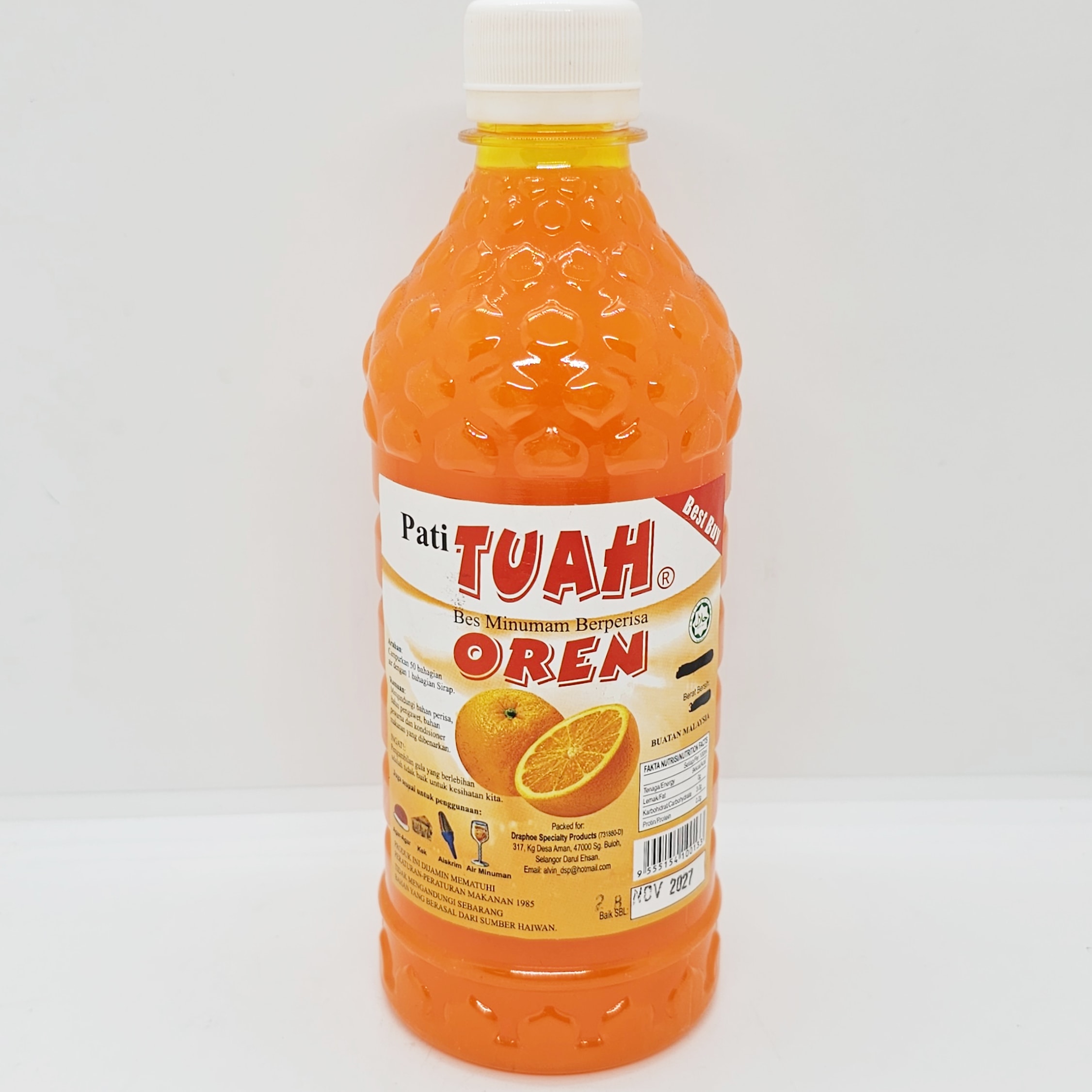 Pati Bes Sirap Berperisa TUAH / Kordial Syrup Anggur / Mangga ...