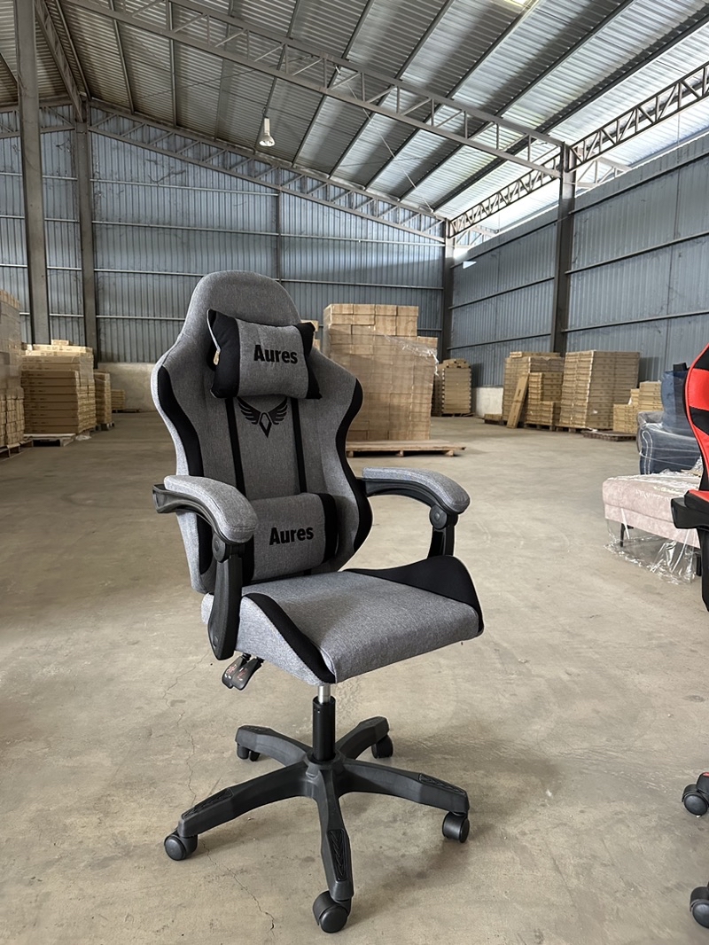 AURES Fabric Gaming Chair/Office Chair/Ergonomic Gaming Chair/Kerusi ...
